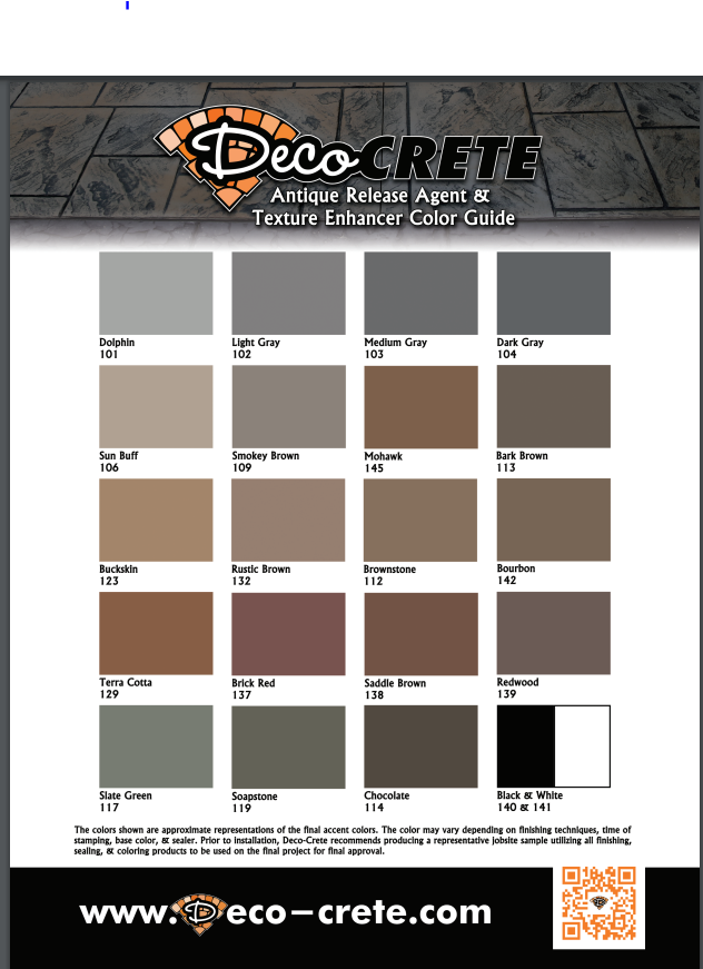 Deco-Crete Texture Enhancer | Freedom Construction Supply