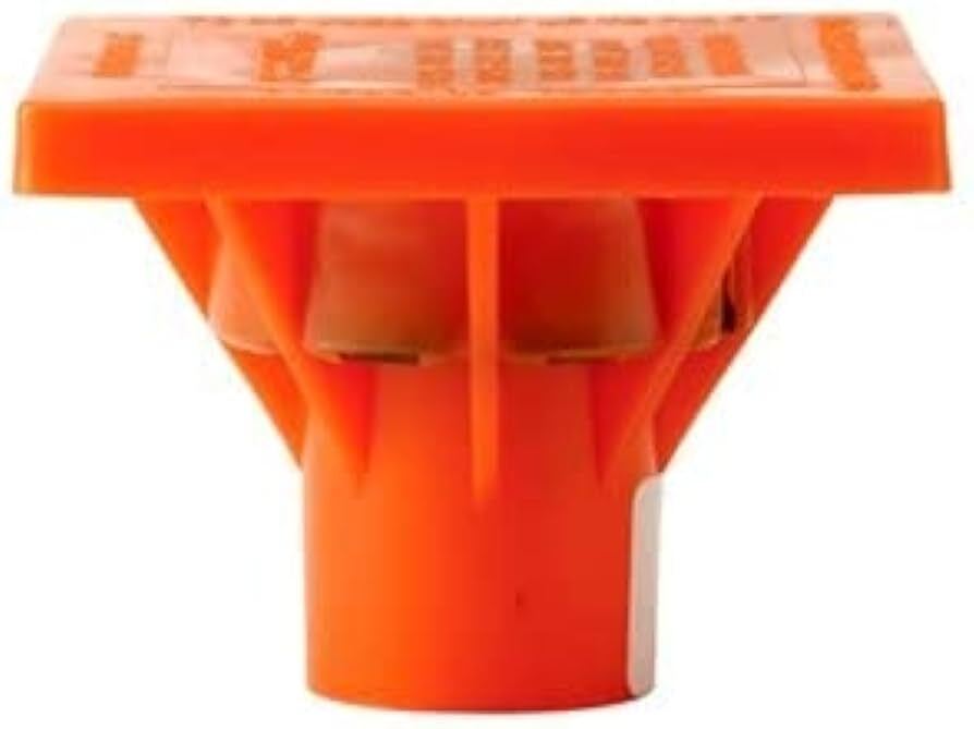 Grip-Rite Square Head Orange Rebar Cap | Freedom Construction Supply