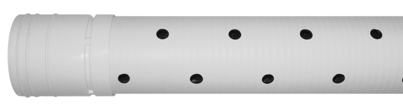 Solvent Weld HDPE Triple Wall Pipe, 10' | Freedom Construction Supply